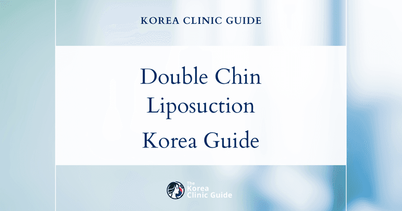Double Chin Liposuction in Korea | Best Clinics, Costs, Procedure Types ...