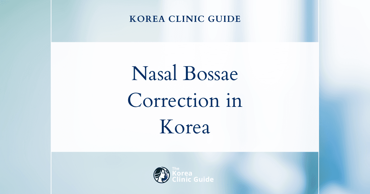 Nasal Bossae Correction in Korea: Effective Tip Plasty Procedures for ...