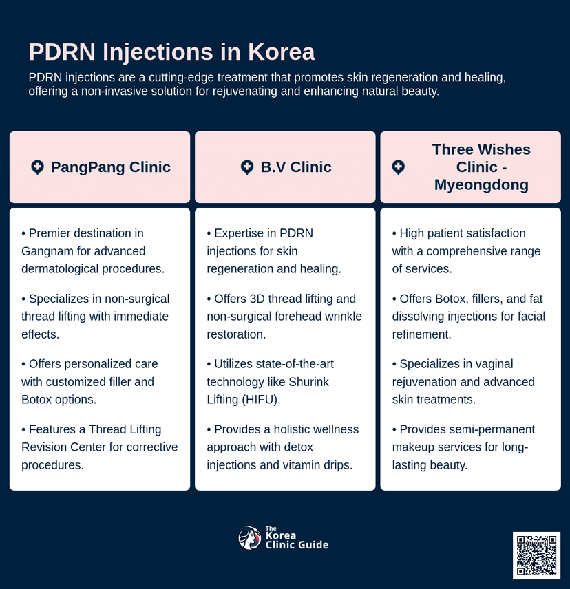 PDRN Injection in Korea | Best Clinics, Costs, Procedure Types & More