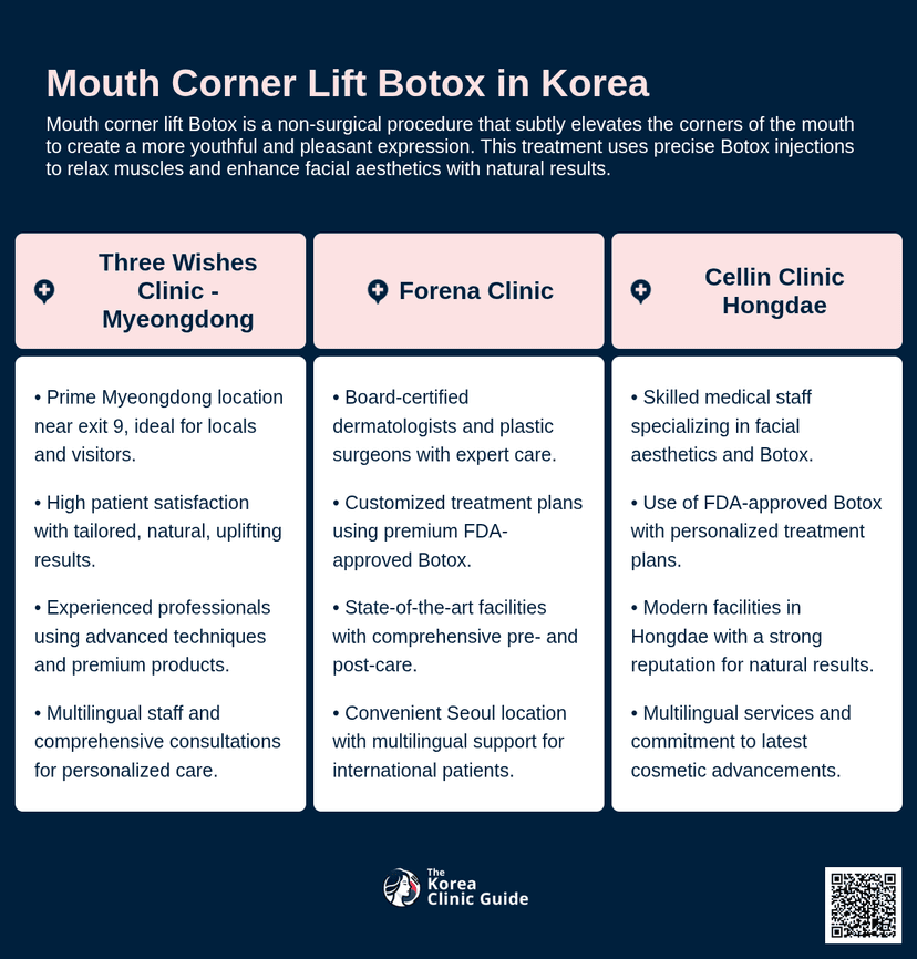 Mouth Corner Lift Botox in Korea | Best Clinics, Costs, Procedure Types ...