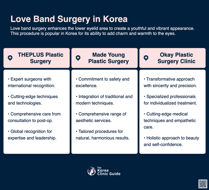 Love Band Surgery in Korea | Best Clinics, Costs, Procedure Types & More